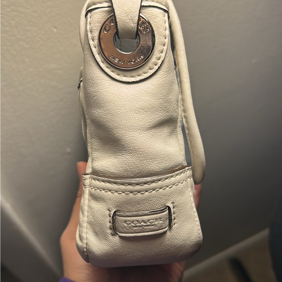 Coach | Bags | Coach Cream Crossbody Bag | Poshmark